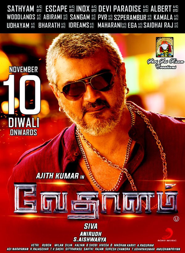 Vedalam Movie Rating, Review, Live Updates: Ajith's Vedhalam Story ...