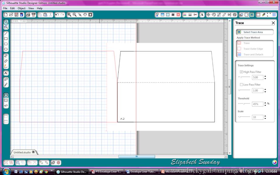Luckygal Stamping: Silhouette Cameo Tutorial