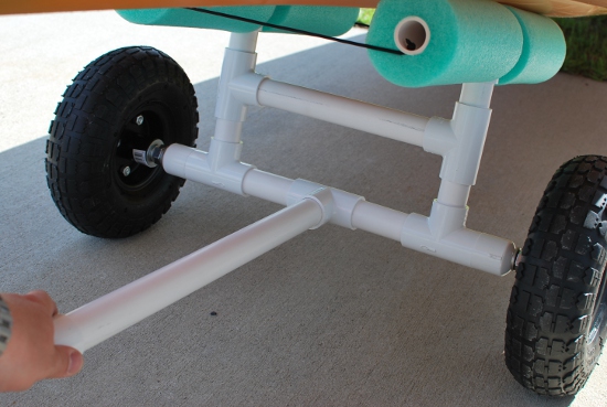 Homemade Pvc Kayak Cart