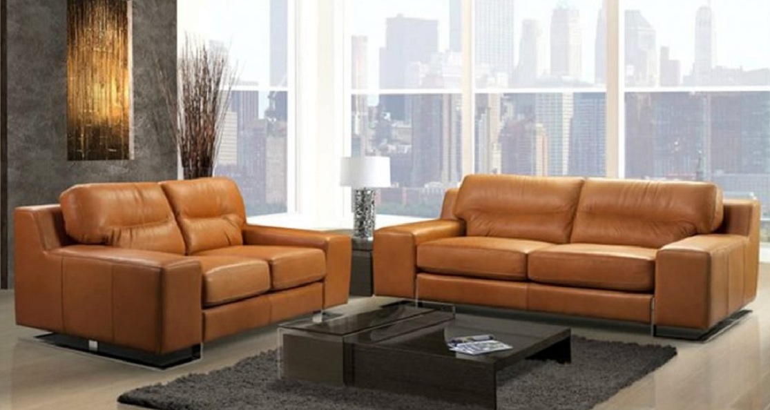 SOFA KULIT ASLI MINIMALIS TYPE 3.2.1