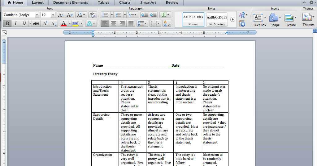 blog.mrcasal.com: Digital Record Keeping & Portfolio Building - Rubrics
