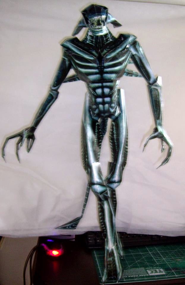 DJARTES PAPERCRAFT: ALIEN