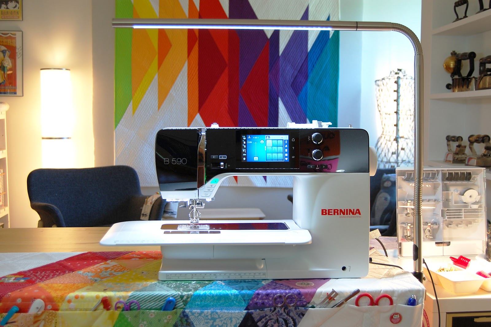 Tips to Add Light to your Sewing Space