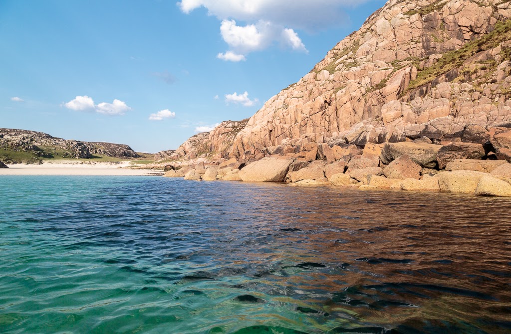 Sea kayaking with seakayakphoto.com: Taking the plunge in Balfour's Bay