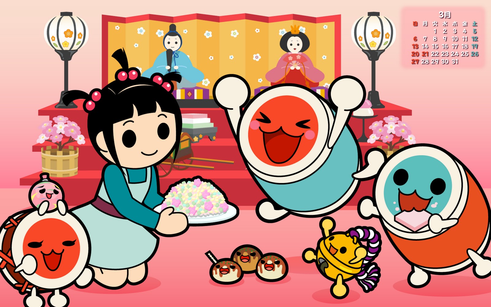 Taiko no tatsujin wallpapers | Domo Kun Wallpaper