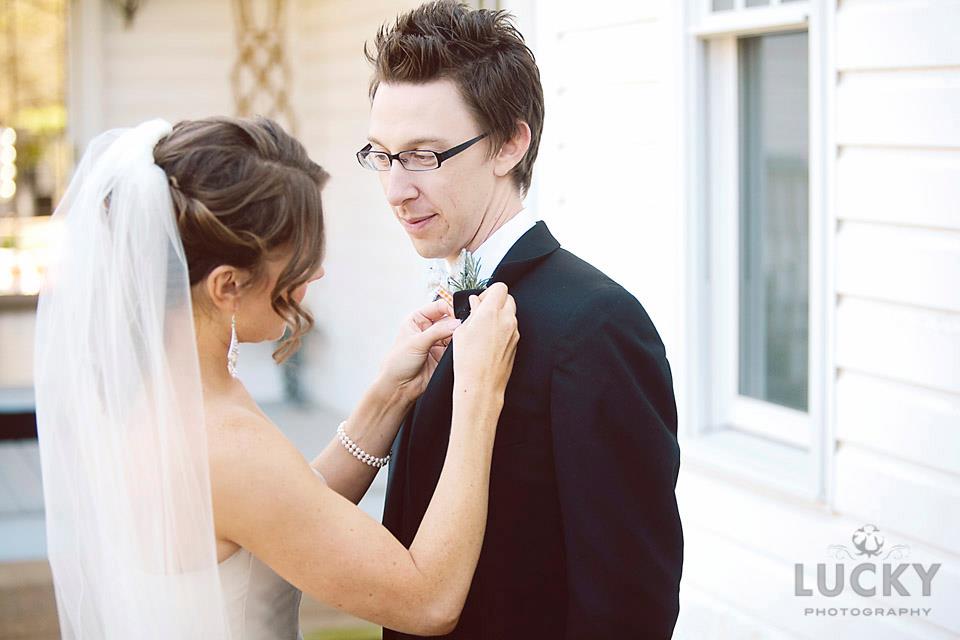 gather: Mairiée Ami Real Wedding: Rebecca and Adam Shiland