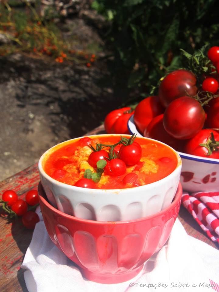 Tentações sobre a Mesa: Tomatada