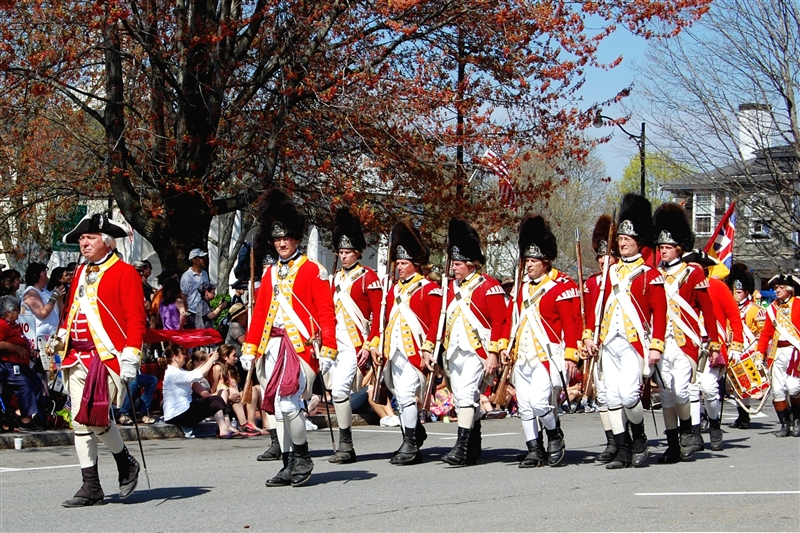 Capadia Designs: Patriot's Day Parade in Concord