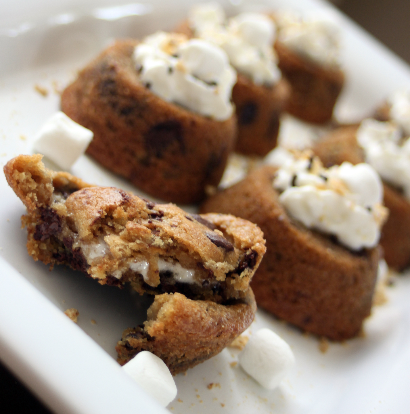 Phoenix Family Foodie Blog: S'mores Stuffed Chocolate Chip Cookies