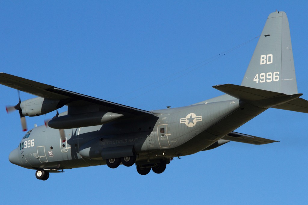 Far North Queensland Skies: US Navy C-130T departs Townsville
