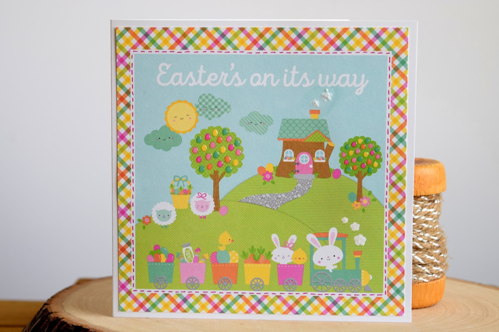 24 Cards with 6×6 Pad Doodlebug Easter Express | Jess Crafts