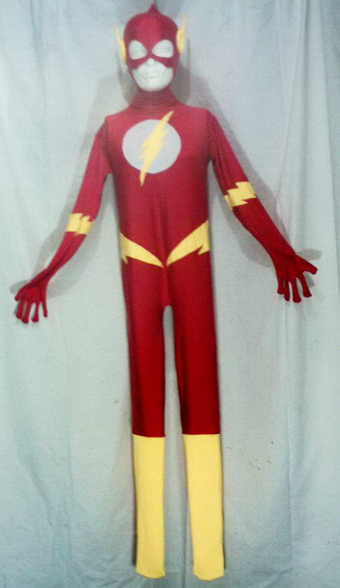 Prime Designs: Traje Flash Dc, Licra, Disfraz Cosplay, Catsuits