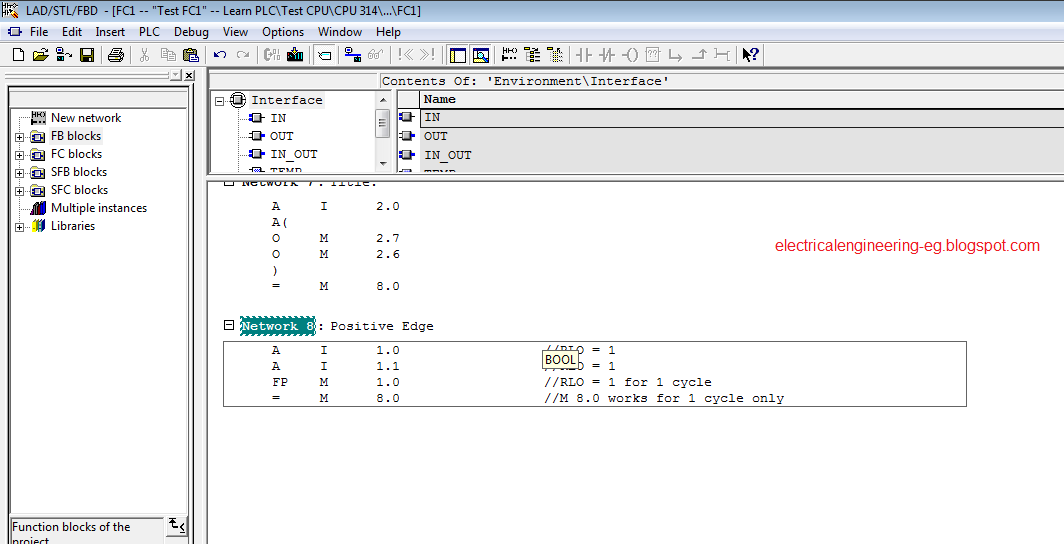 شرح positive and negative edge فى siemens PLC موقع الهندسة الكهربية