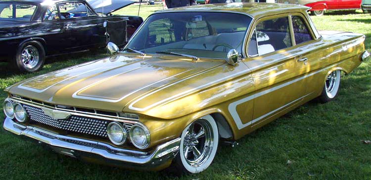 Rockabilly garage: Chevy 61 mild kustom
