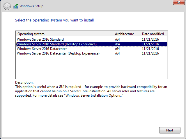 Perbedaan OS Core Dan Gui Windows Server 2016 Serta Versi Standar Dan ...