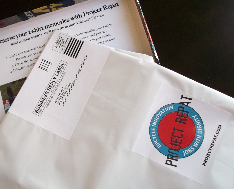 Momma Told Me: Project Repat: American Made Custom T-Shirt Blanket ...