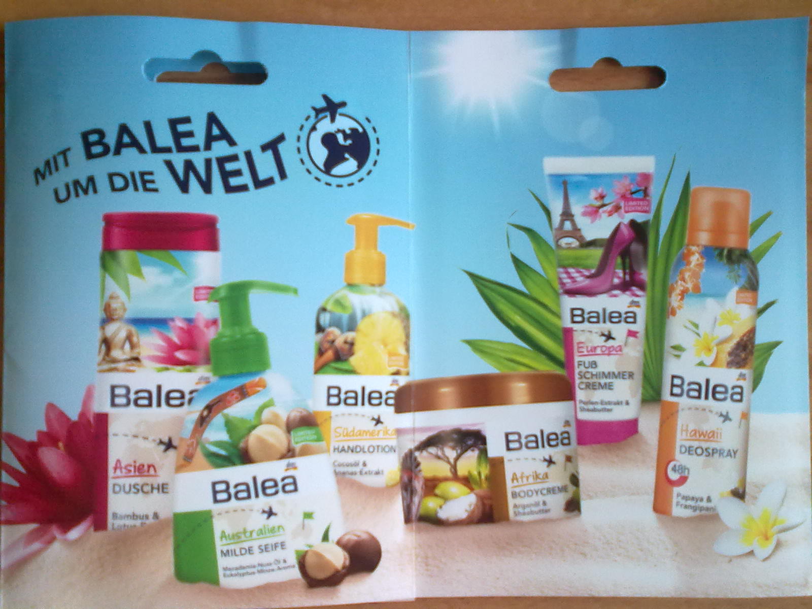 MiZzProdukttesterin: Die neue Balea Limitid Edition "Mit Balea um die ...
