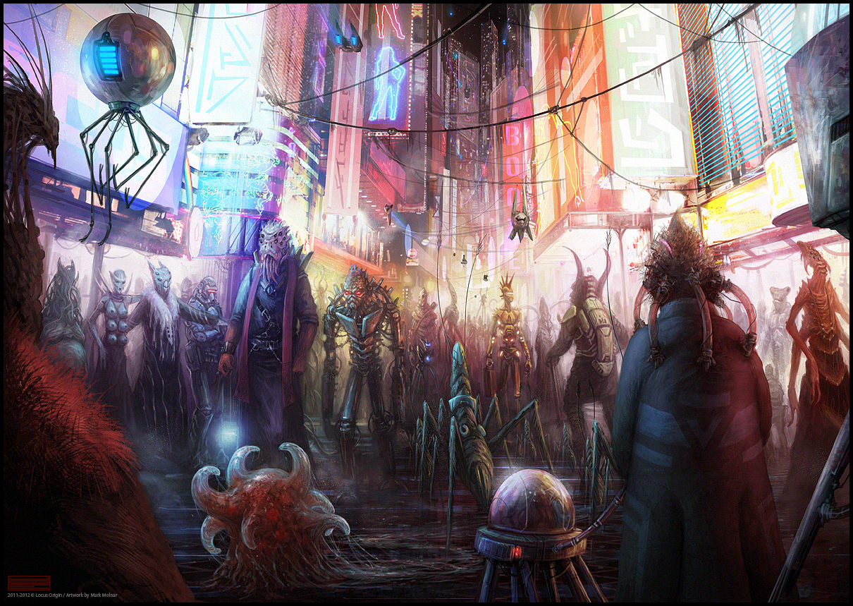 Mark Molnar - Sketchblog of Concept Art and Illustration Works: Locus ...