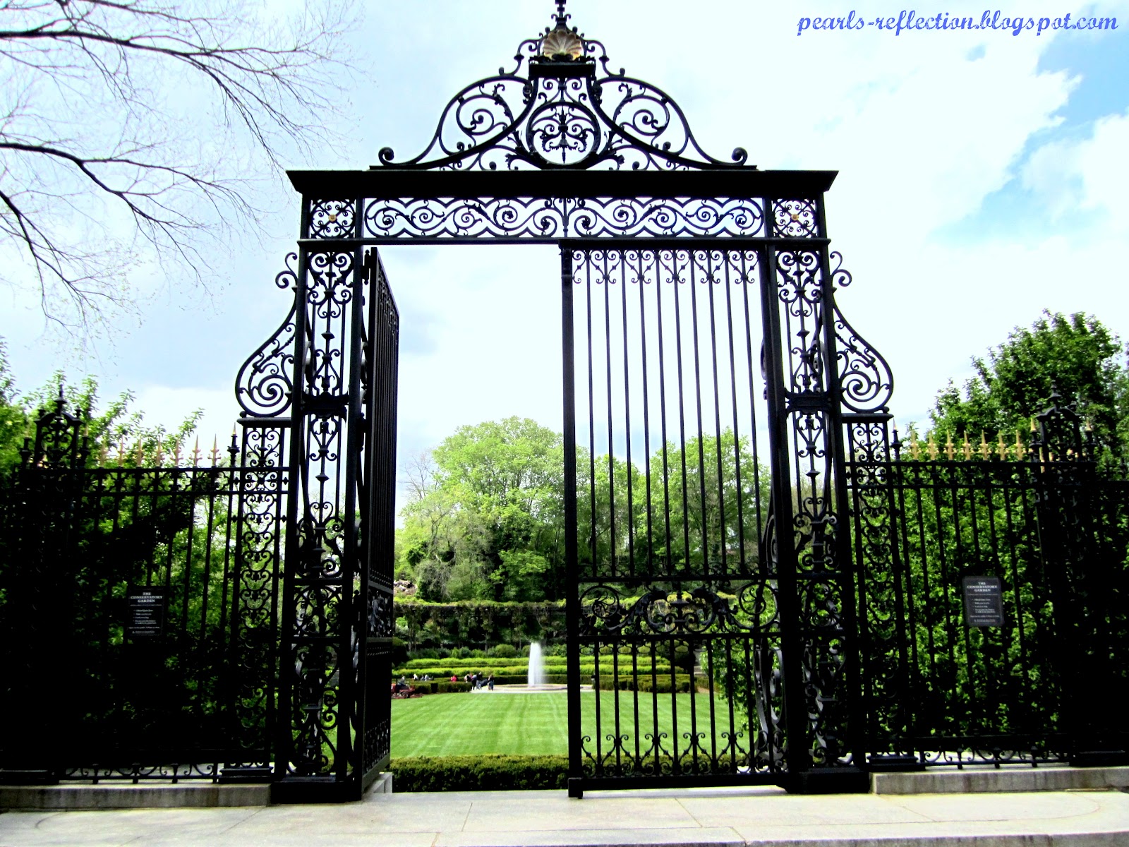 Conservancy Gardens Central Park New York