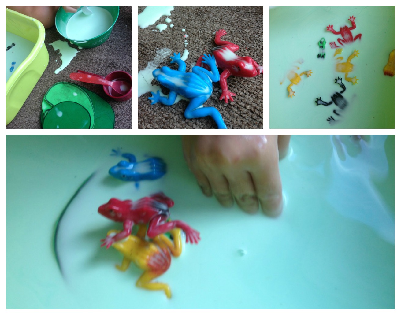 Encourage. Play. Learn.: Frog Sensory Ponds