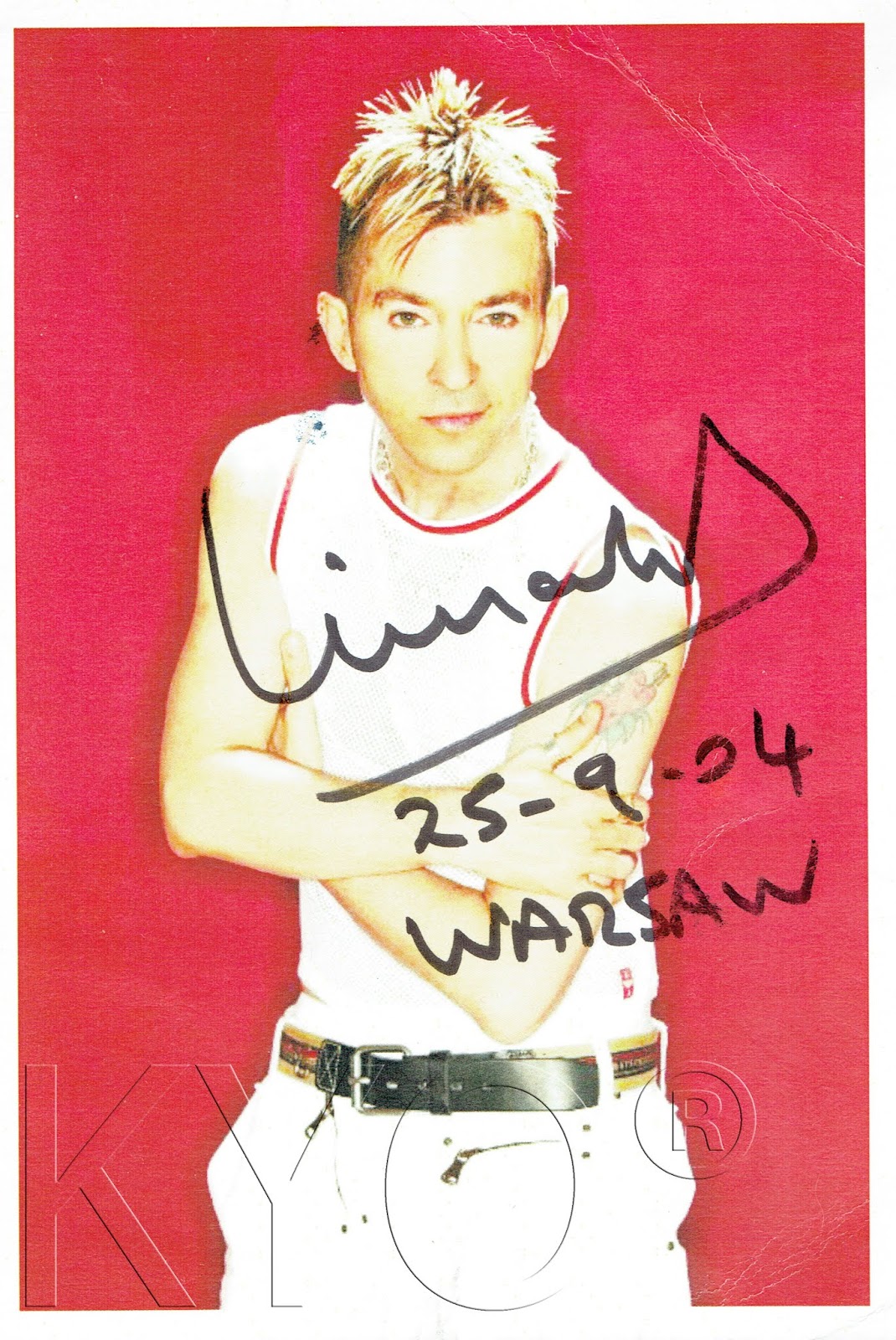 Chris Autographs: Limahl