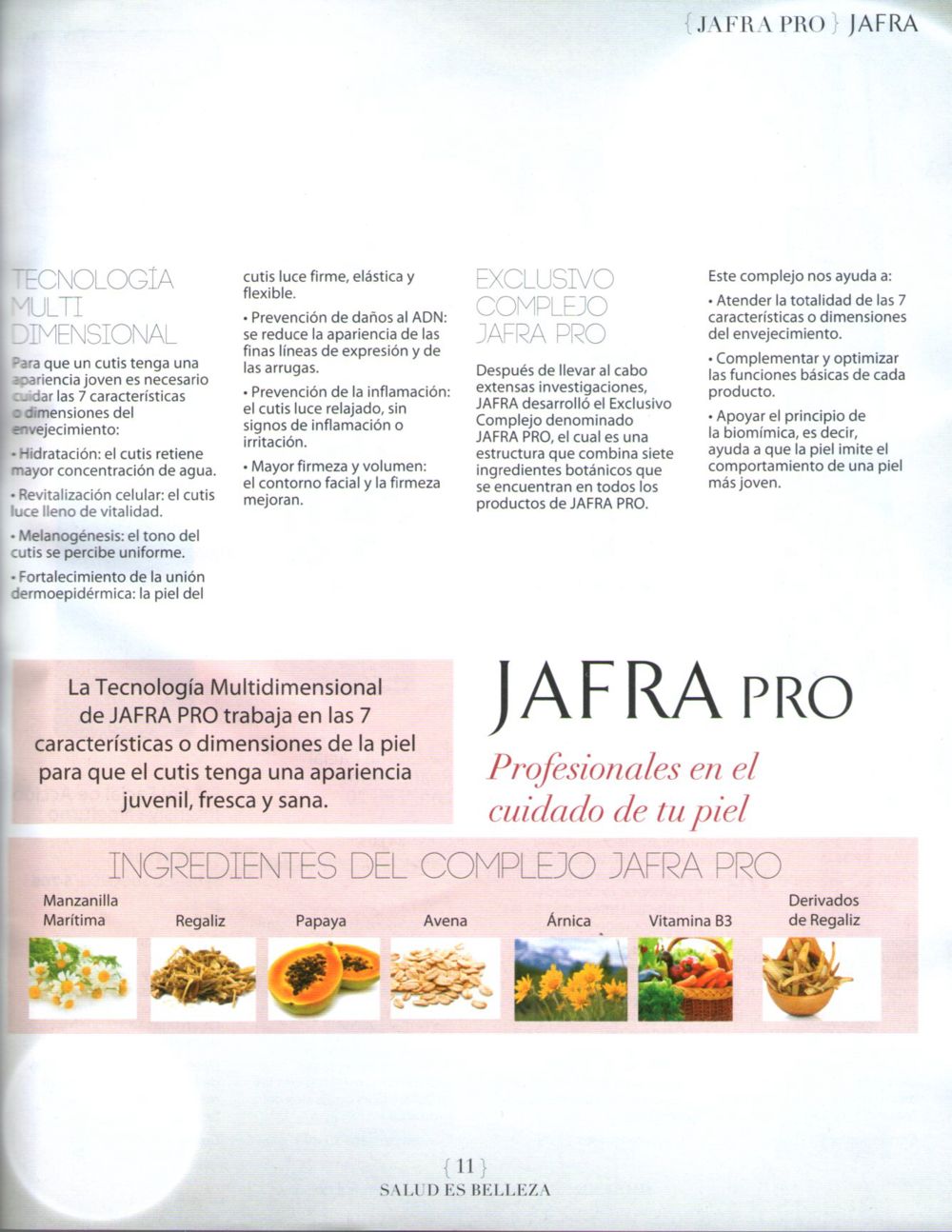 Jafra Coahuila: Línea Jafra Pro