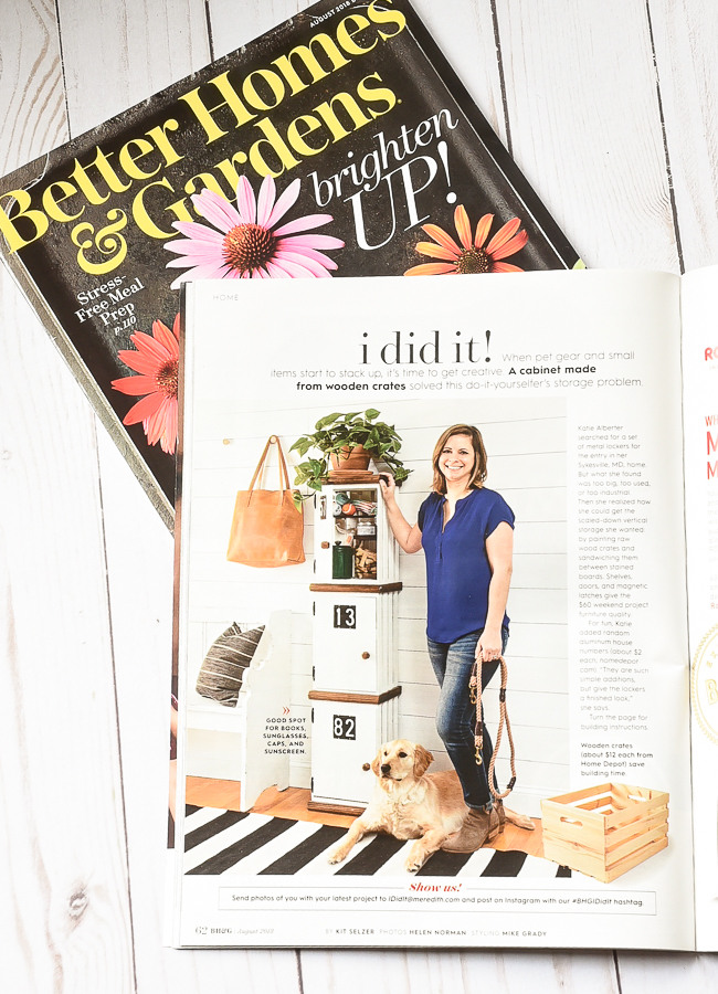 Better Homes and Gardens I Did It Feature | Little House of Four ...