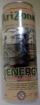 Caffeine King: Arizona Rx Energy Herbal Tonic Review