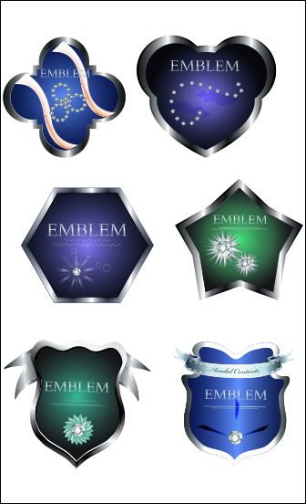 Template Emblem Pack Editable Vector - Desain Jempol (y)