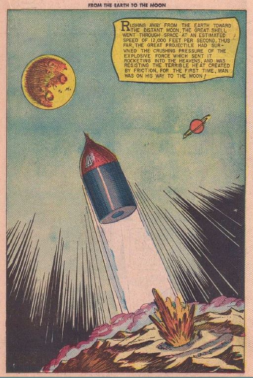 Saved From The Paper Drive: Full Page Panels in Classic Illustrated # 105