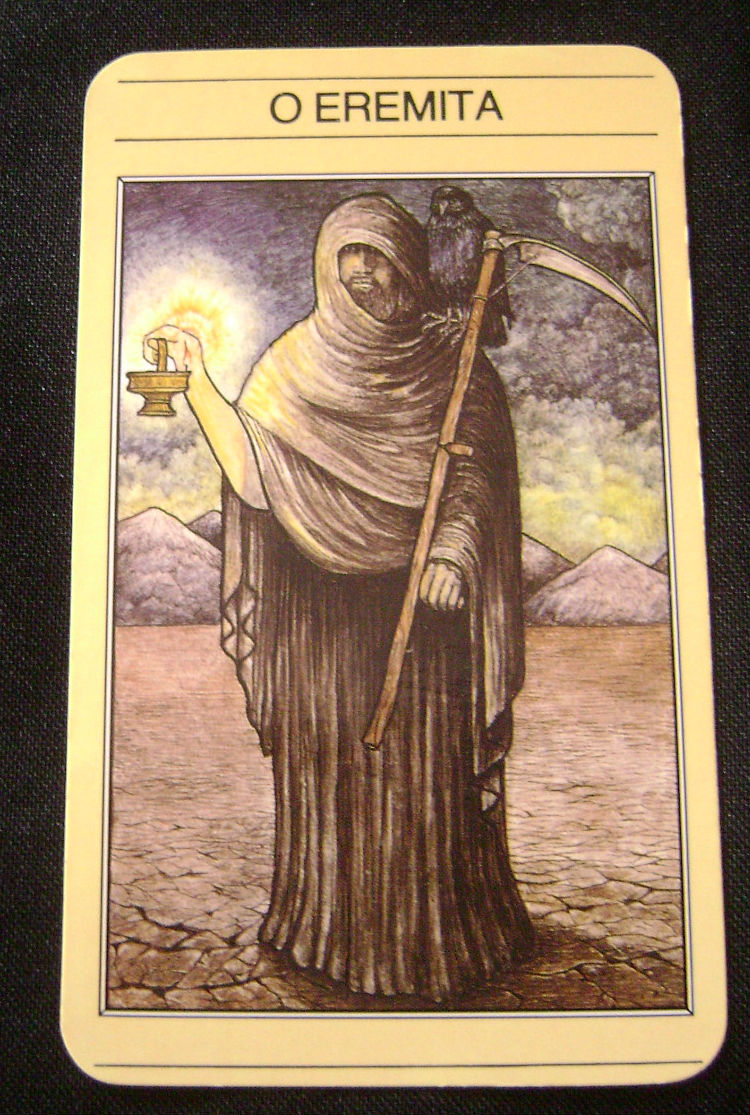 Mística do Deserto Lunar: O Arcano da Semana: O Eremita