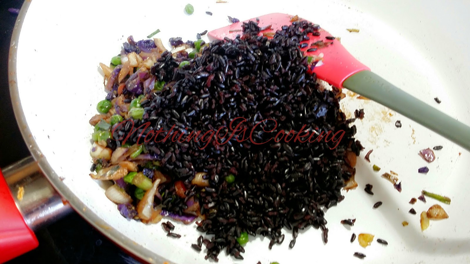 Black Fried Rice - Indo Chinese
