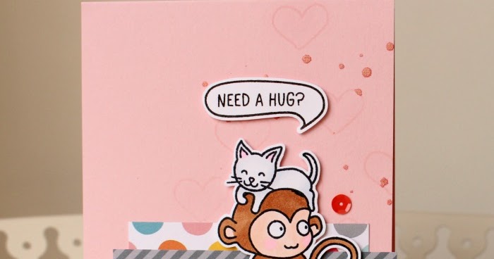 CRAFTY GIRL DESIGNS: Need A Hug Card