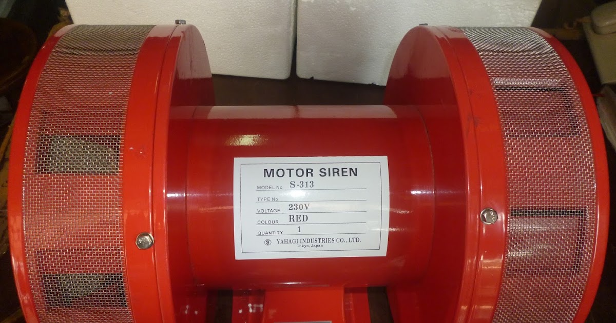 Jual Sirine Tanda Emergency Untuk Area Publik | KARYA NUSANTARA TEHNIK ...
