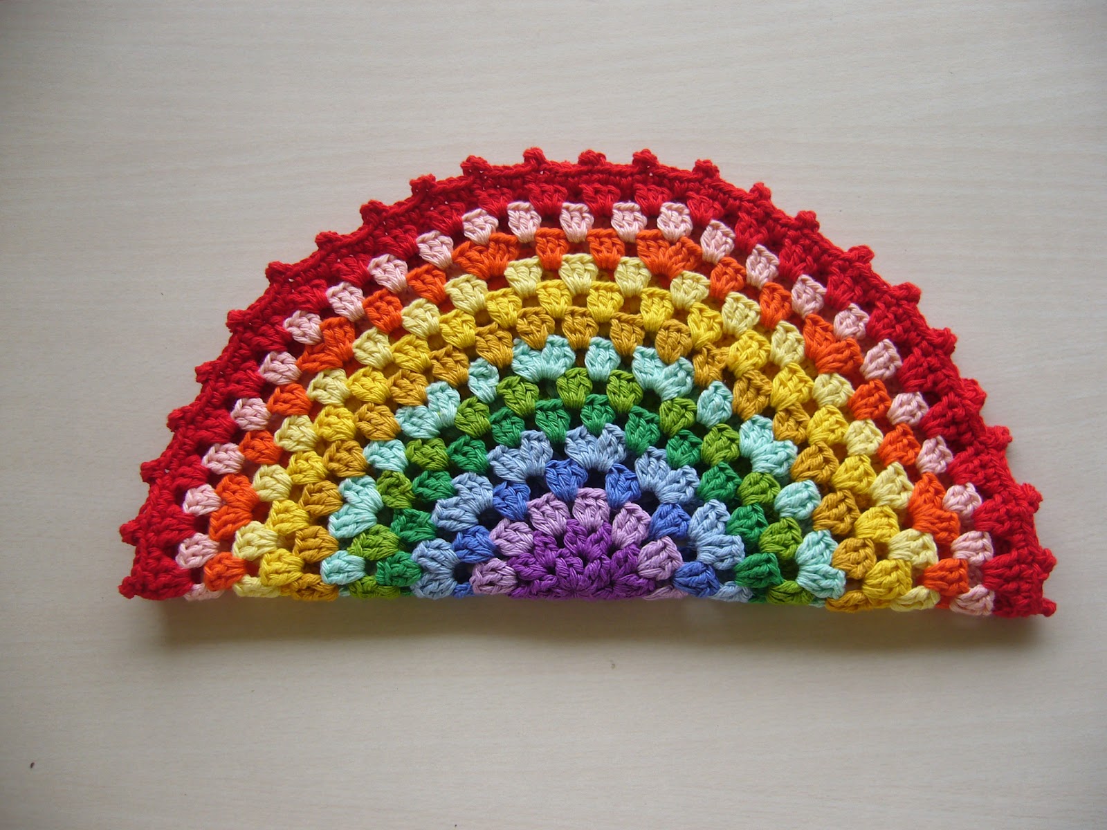 Crochetkari: Rainbow Mandala