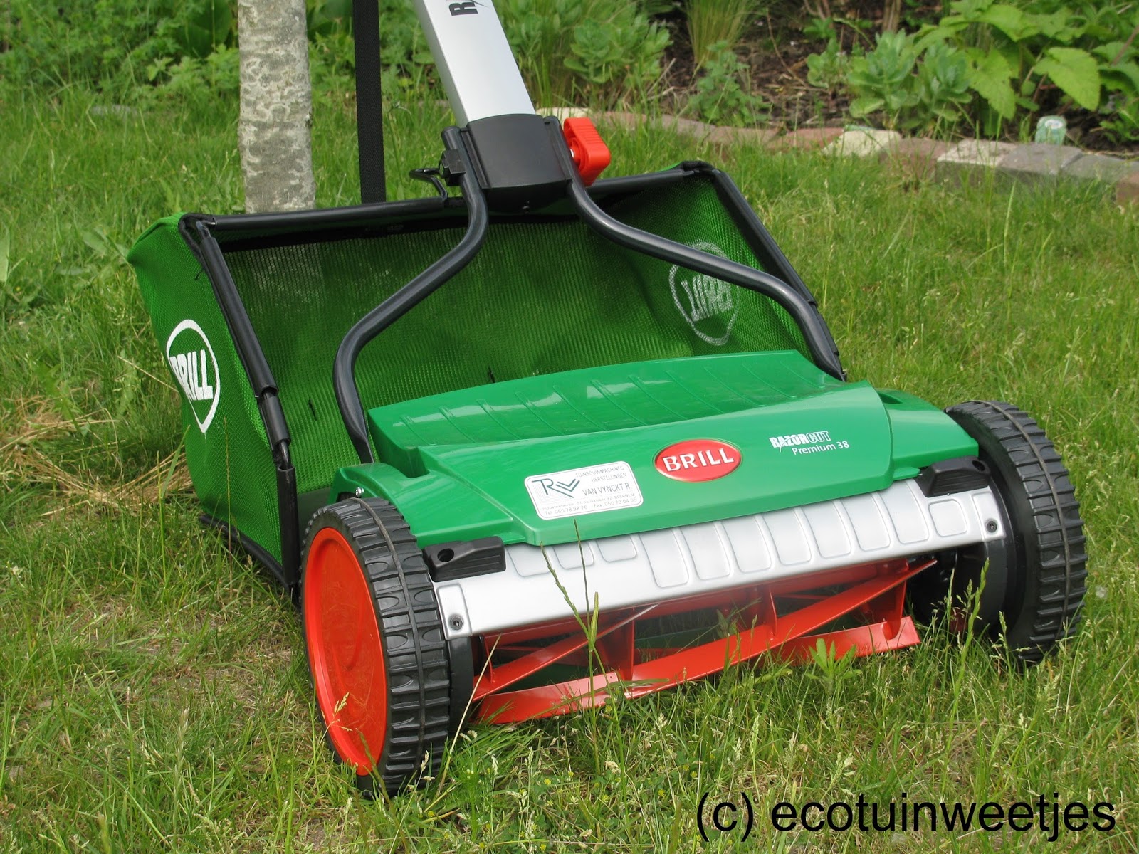 Ecotuinweetjes: Ecologische grasmaaier