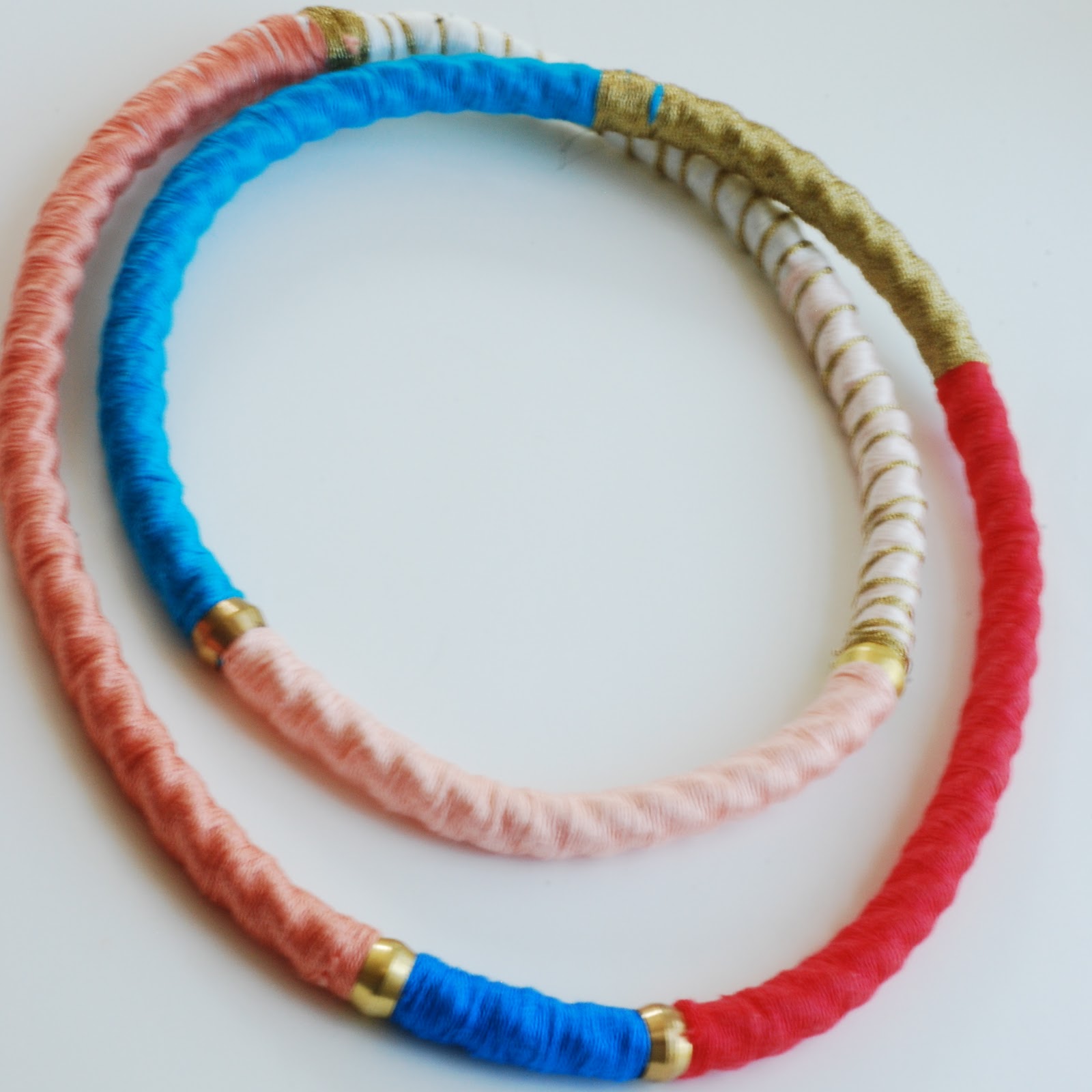 Art Wall: diy wrapped rope necklace