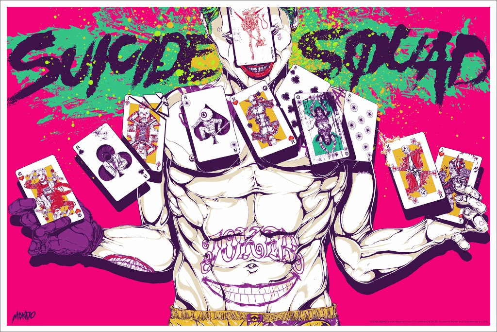 INSIDE THE ROCK POSTER FRAME BLOG: Boneface Suicide Squad Poster ...