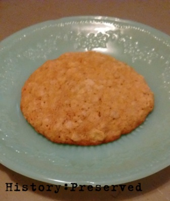 Ration Recipe: Lemon Oatmeal Cookies