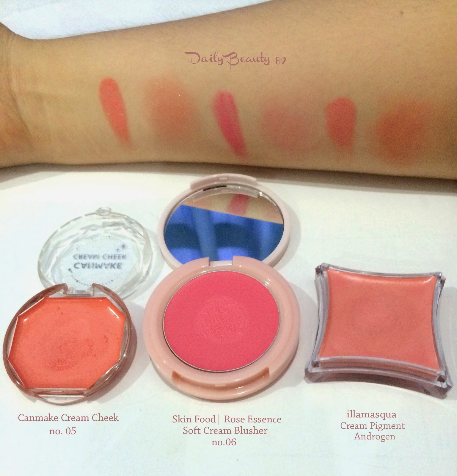 Review: Cream Blush Collection | daily beauty 89
