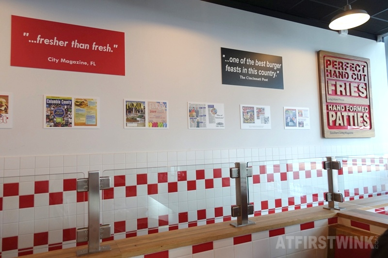 Five Guys burger restaurant in Utrecht