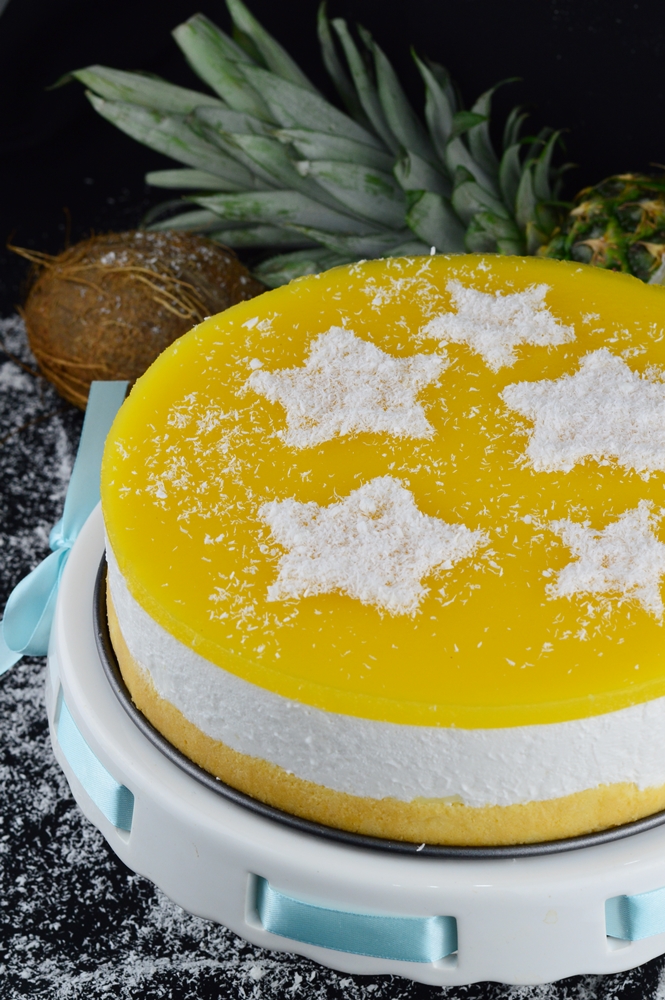 Tort cu cocos si ananas - CAIETUL CU RETETE