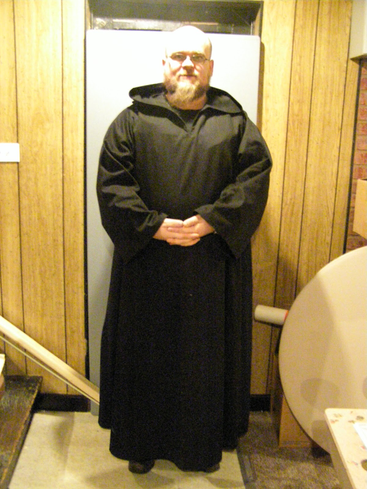 Sewing Issues by the Gluten Free Evangelist: Monk's Garb for the ...