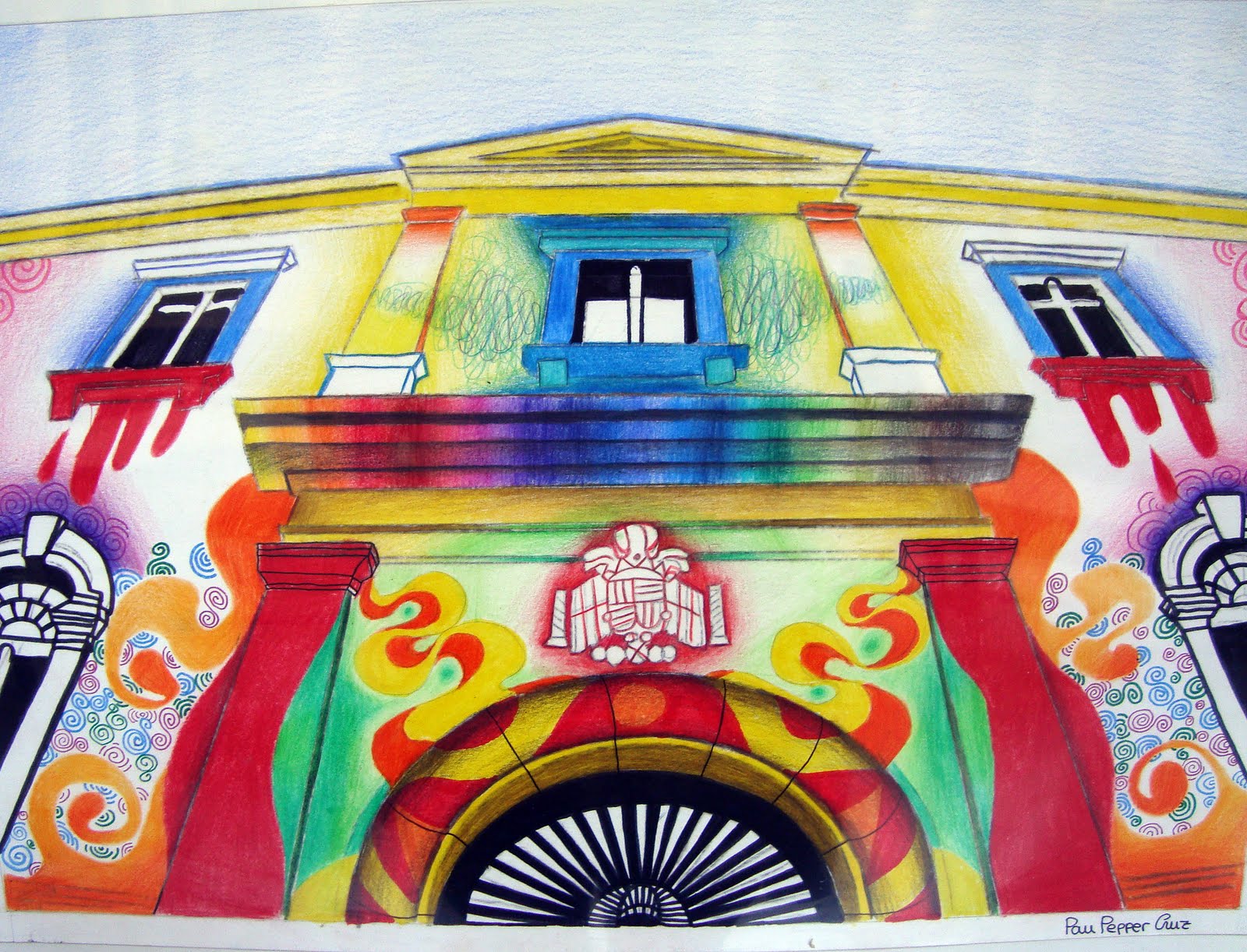 Arte en el Aula: La Escuela de Arte, muestra a sus artista.