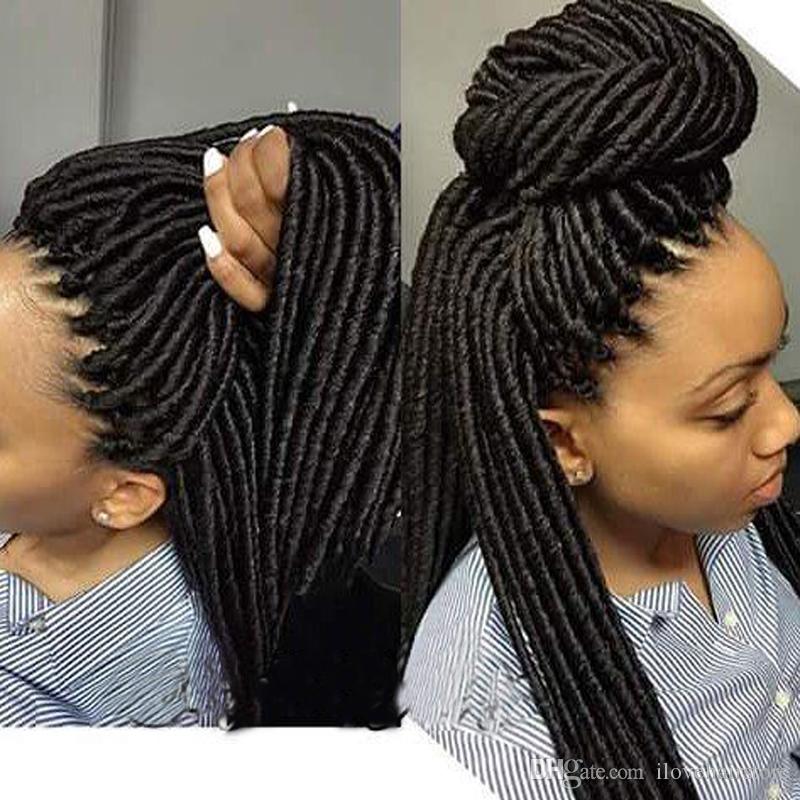 8 STUNNING WAYS TO STYLE YOUR FAUX LOCS ~ Black White Nation