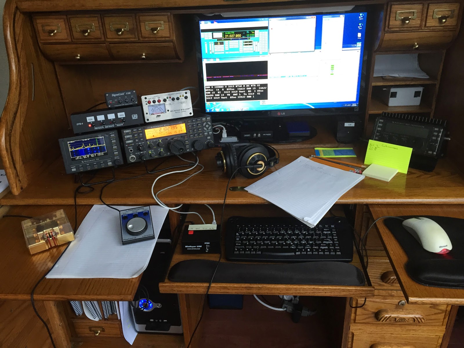 CQ World wide CW contest and my station • AmateurRadio.com
