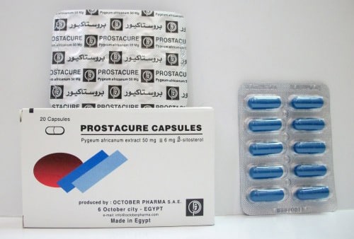 بروستاكيور Prostacure لعلاج اضطرابات وتضخم البروستاتا وسلس البول نشرة ...