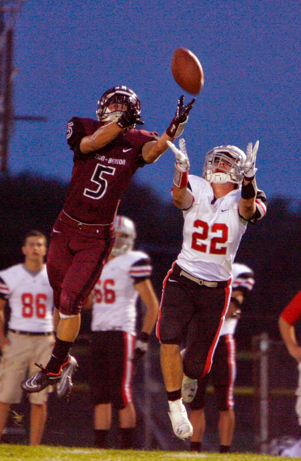 Mark Kodiak Ukena: IHSA Varsity Football: Deerfield at Zion-Benton