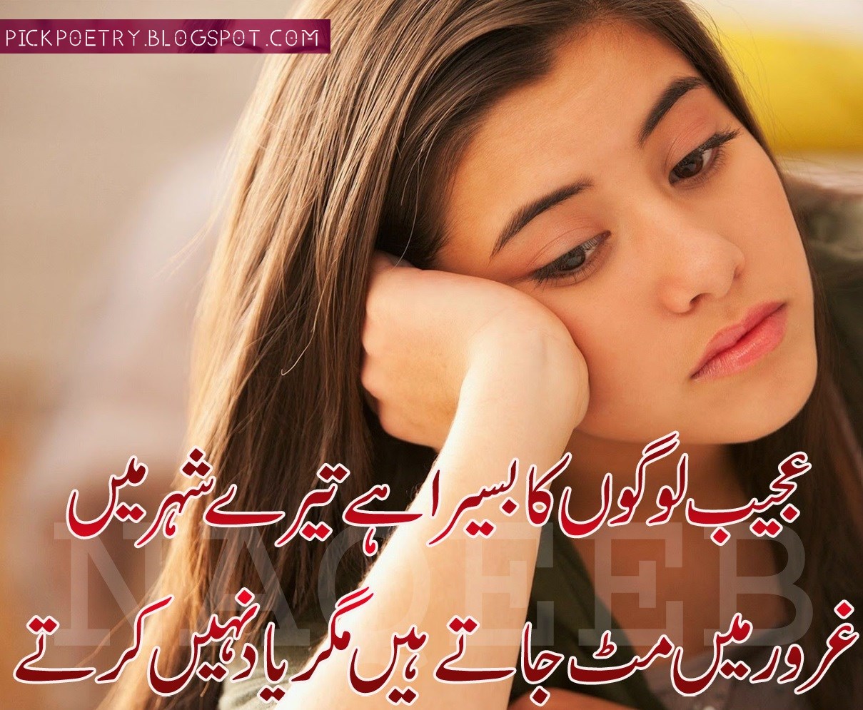 Poetry: an Awesome Collection of Yaad Urdu Poetry