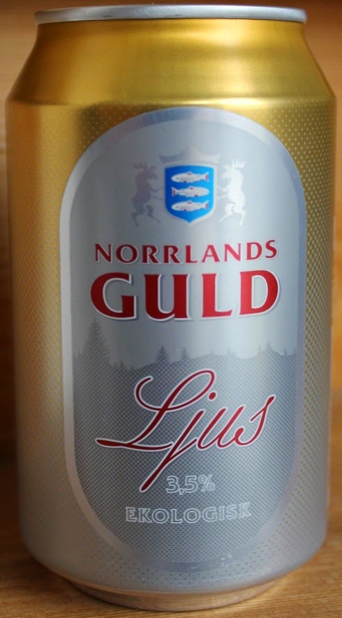 Burk-Bloggen: Norrlands Guld Ljus 3,5% Ekologisk : ny burkdekor